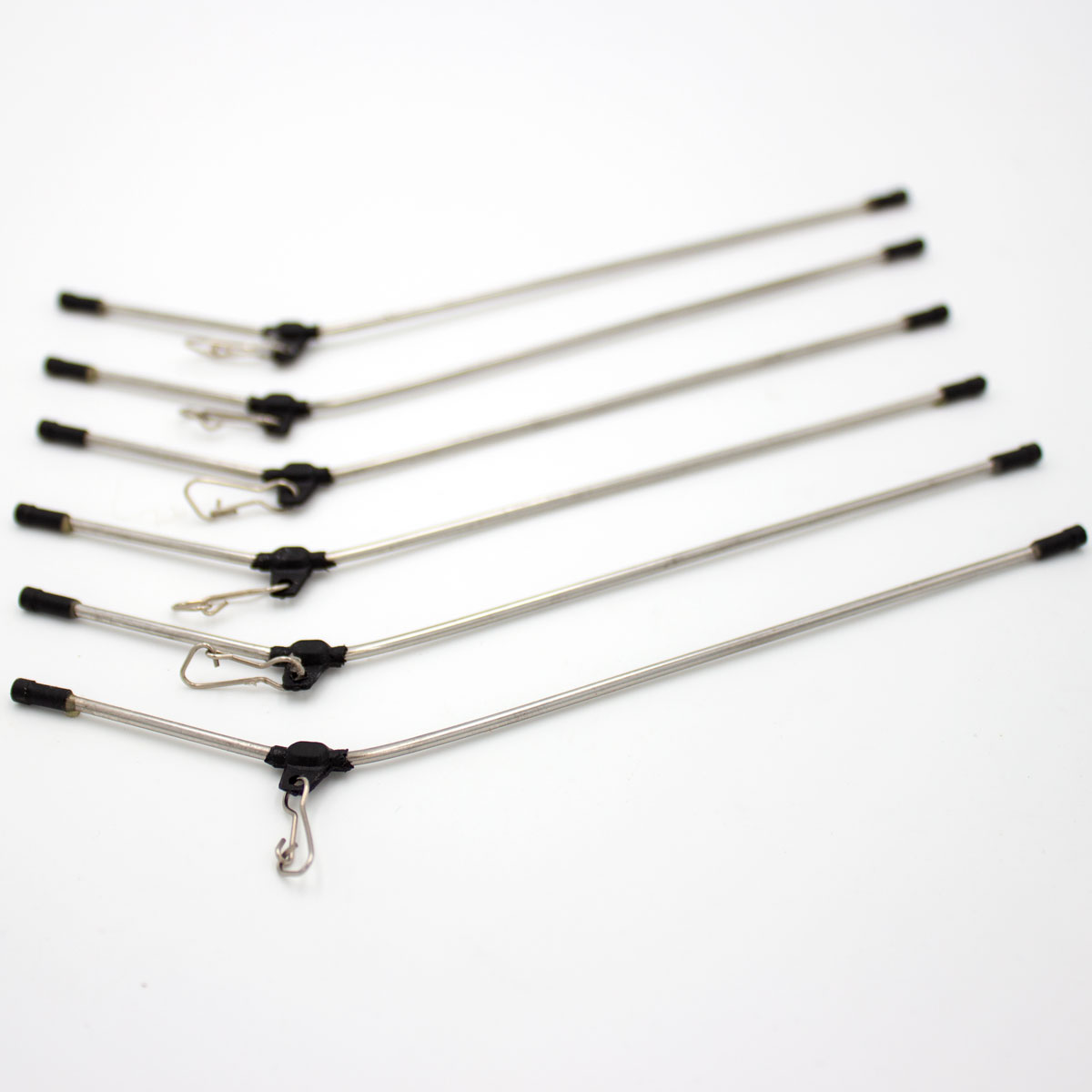 Edelstahl Feeder-Boom gebogen 15cm 6st | 15.0 | 139AG-18021